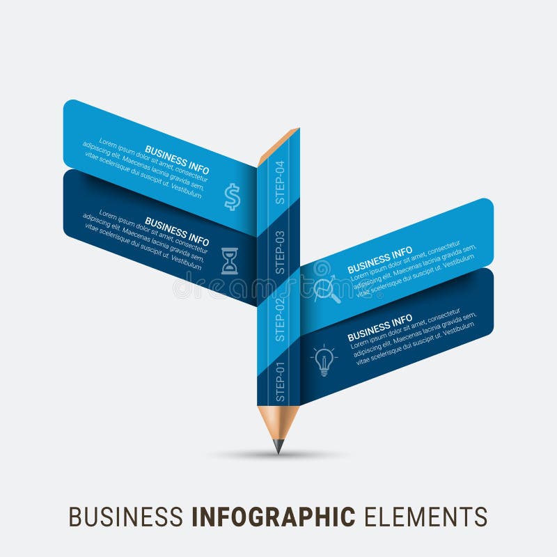Business Data Visualization. Simple Infographic Design Template ...