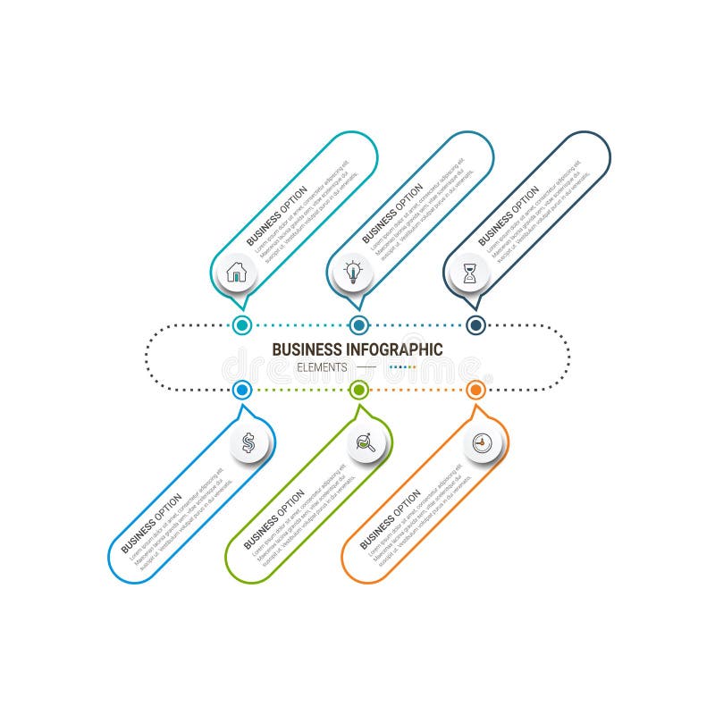 Business Data Visualization. Simple Infographic Design Template ...