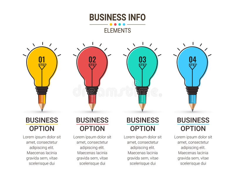 Business Data Visualization. Simple Infographic Design Template ...