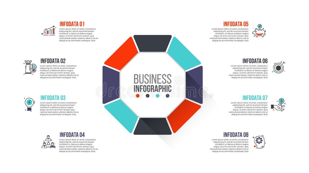 Octagon Infographic Stock Illustrations – 3,326 Octagon Infographic ...