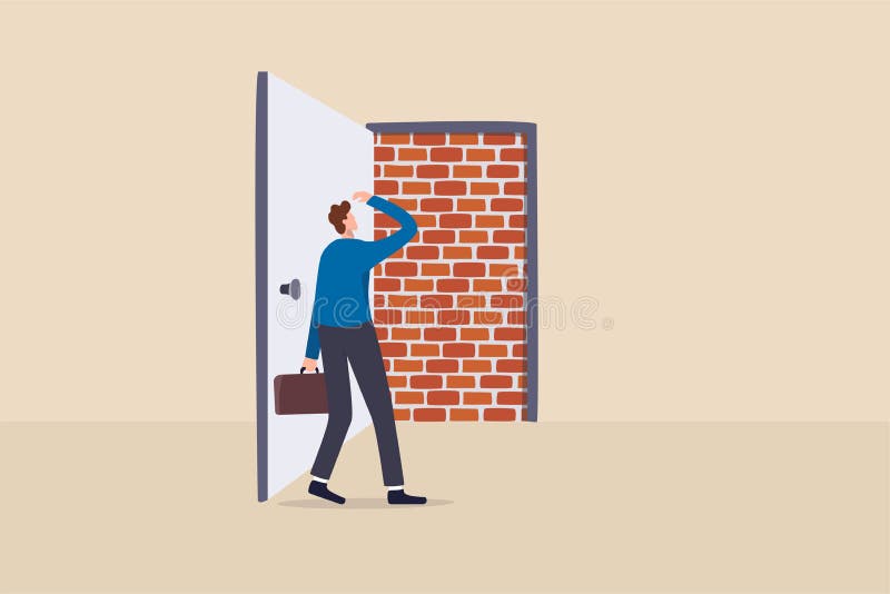 Blocking Exit Door Stock Illustrations – 16 Blocking Exit Door Stock ...