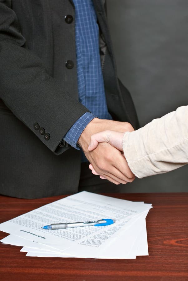 Business deal. stock photo. Image of holding, finance - 16520634