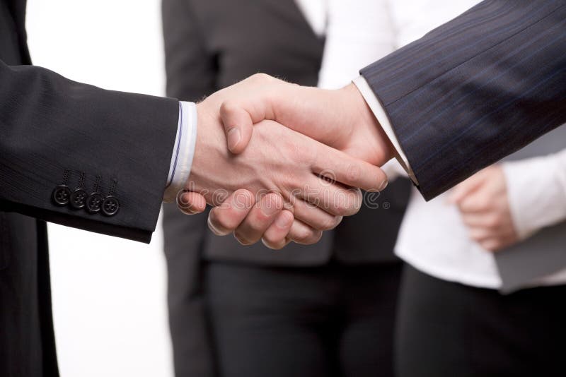 Business deal stock image. Image of partnership, indoors - 7777195