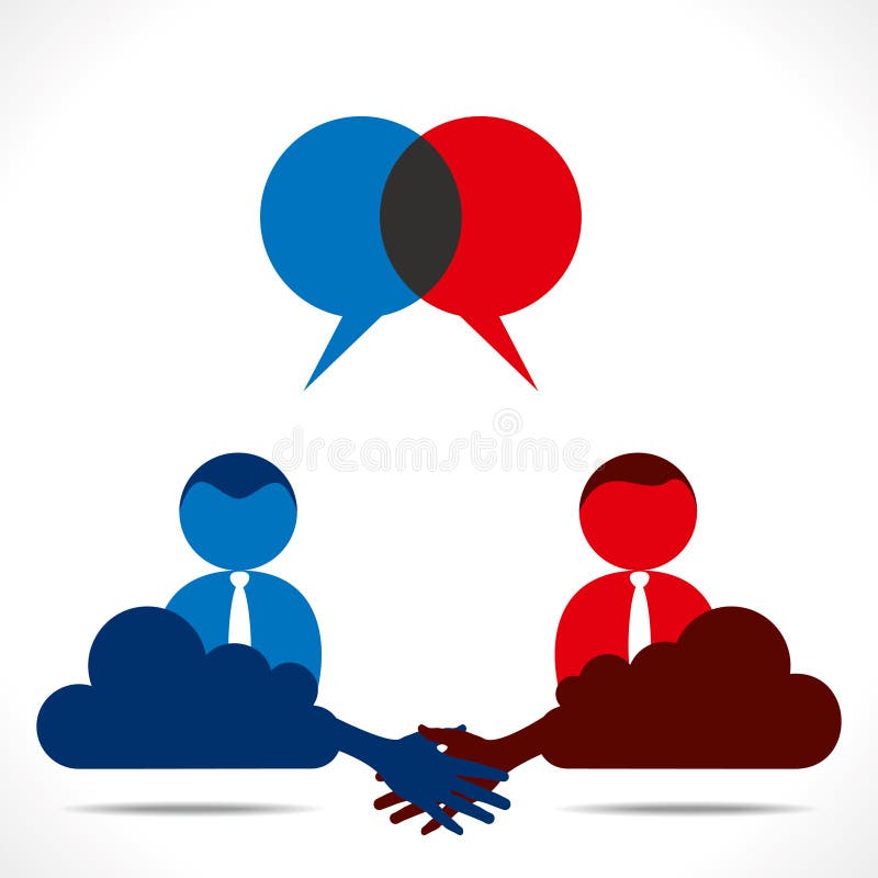 Business deal stock vector. Illustration of handshake - 34060610