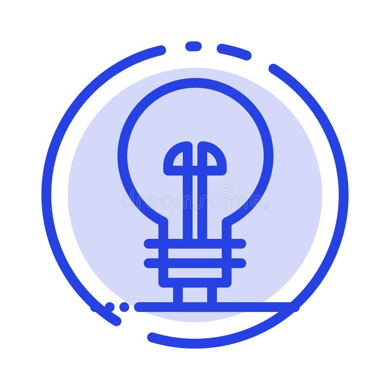 Business, Defining, Management, Product Blue Dotted Line Line Icon ...