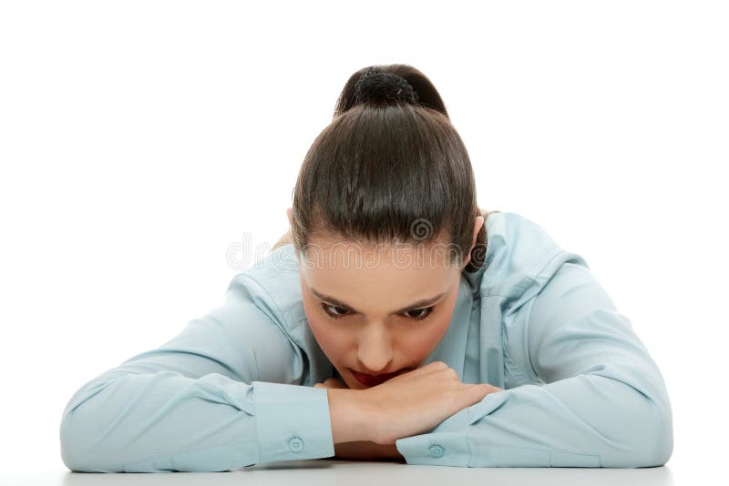 Business depression stock image. Image of caucasian, headache - 14540397