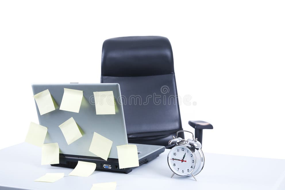 Business desk stock image. Image of communication, memo - 22737173