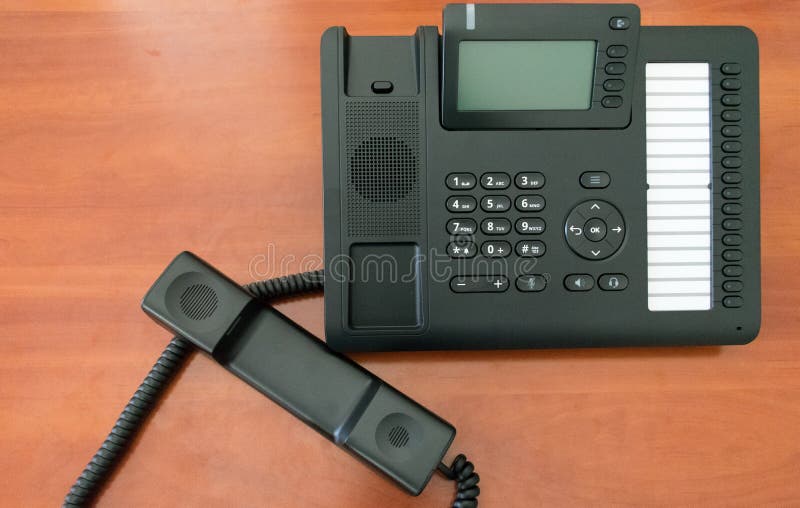 Business Desktop Working with Phone Stock Photo - Image of screen, copy ...