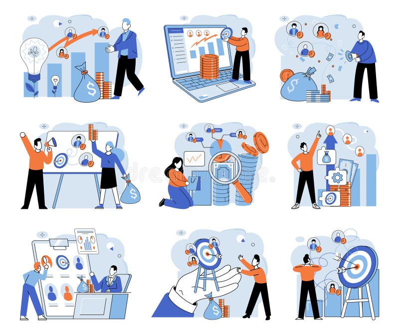 Business Development. Business Concept Illustrations Provoke Thoughtful ...