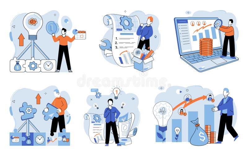 Business Development. Finding Right Profession Requires Self-discovery and Exploration Stock ...