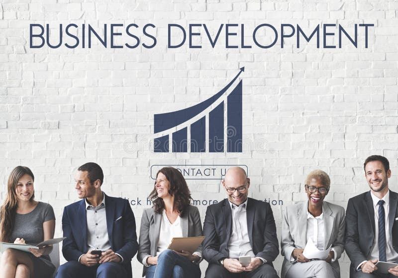 Business Development Startup Growth Statistics Concept Stock Image ...