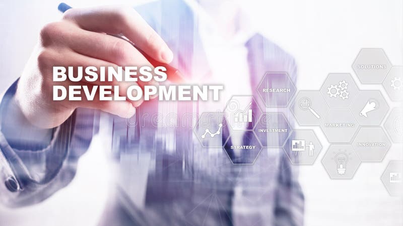 Business Development Startup Growth Statistics. Financial Plan Strategy ...