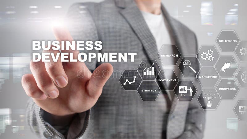 Business Development Startup Growth Statistics. Financial Plan Strategy ...