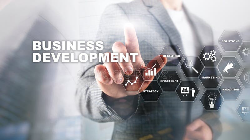 Business Development Startup Growth Statistics. Financial Plan Strategy ...