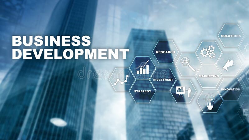 Business Development Startup Growth Statistics. Financial Plan Strategy ...