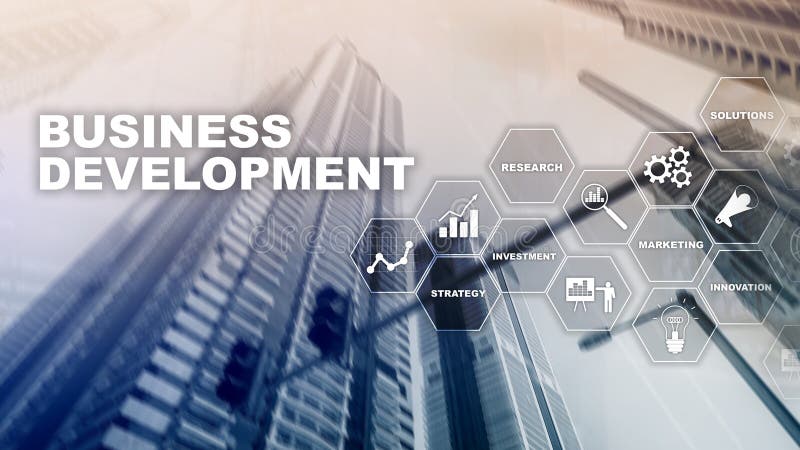 Business Development Startup Growth Statistics. Financial Plan Strategy ...