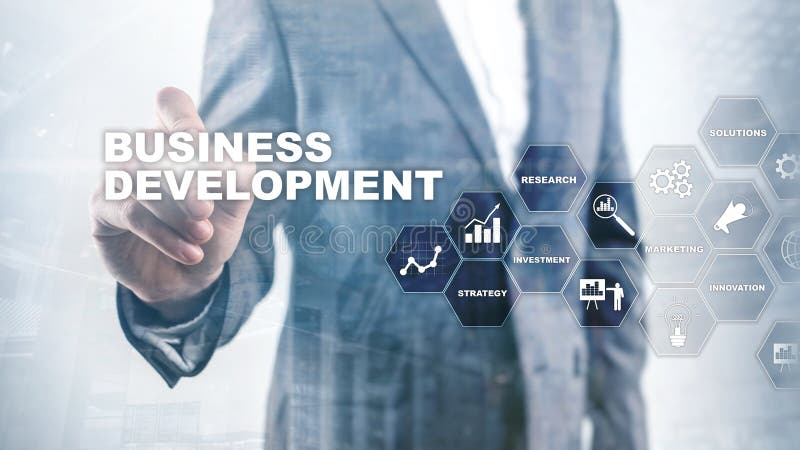 Business Development Startup Growth Statistics. Financial Plan Strategy ...