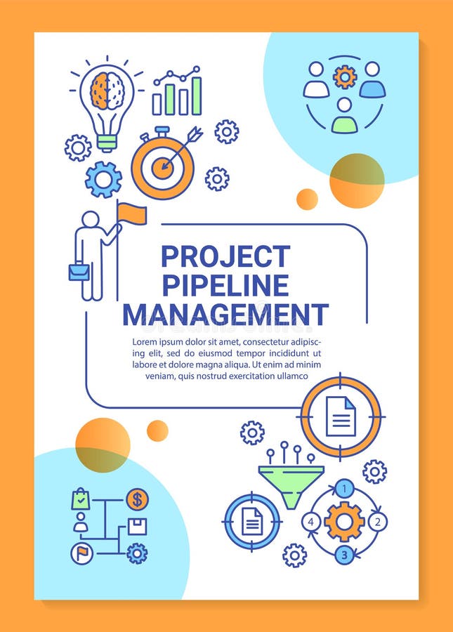 Project Pipeline Management Brochure Template Layout. Flyer, Booklet ...