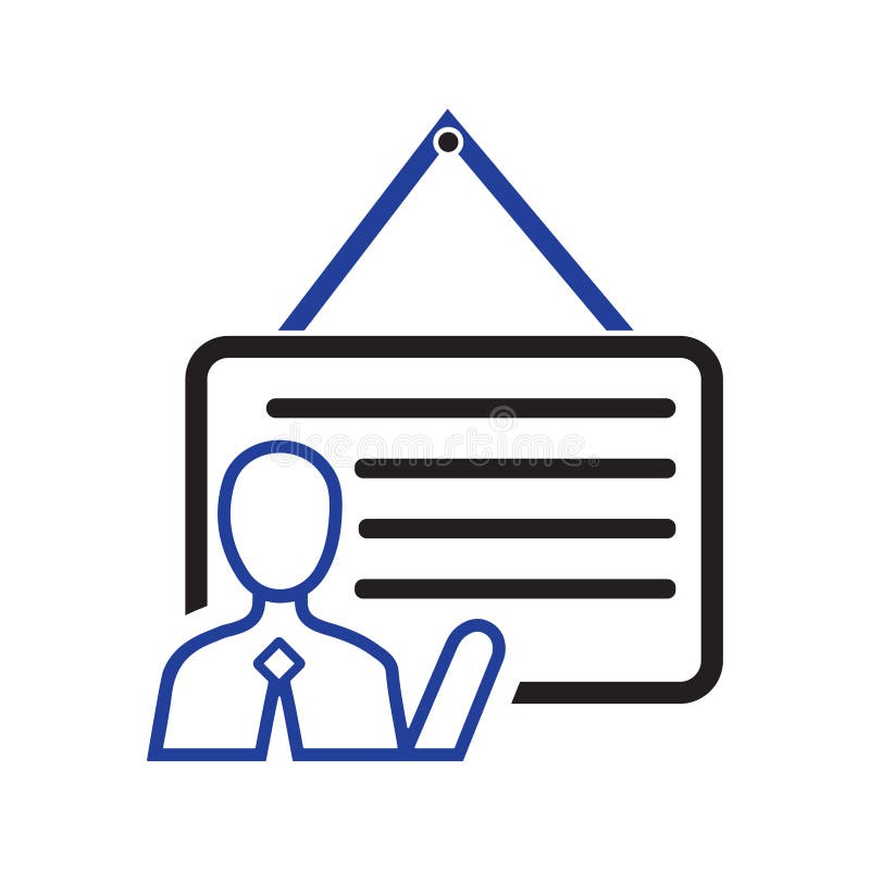 Business Development Training Icon Stock Vector - Illustration of ...