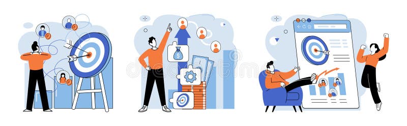 Business Development. Business Concept Illustrations Evoke Emotions and ...
