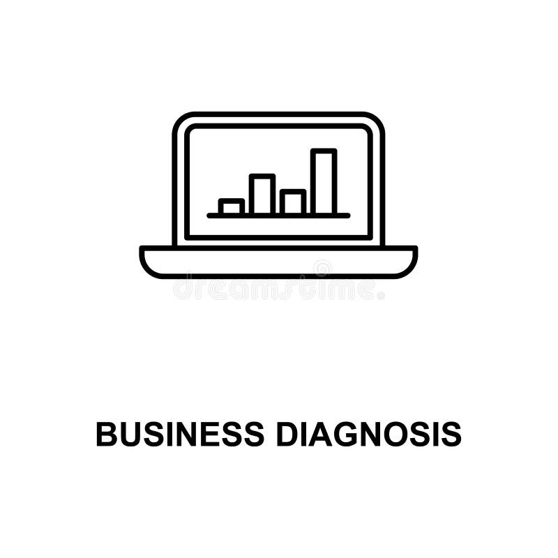 Business Diagnosis Multi Color Style Icon. Simple Thin Line, Outline ...