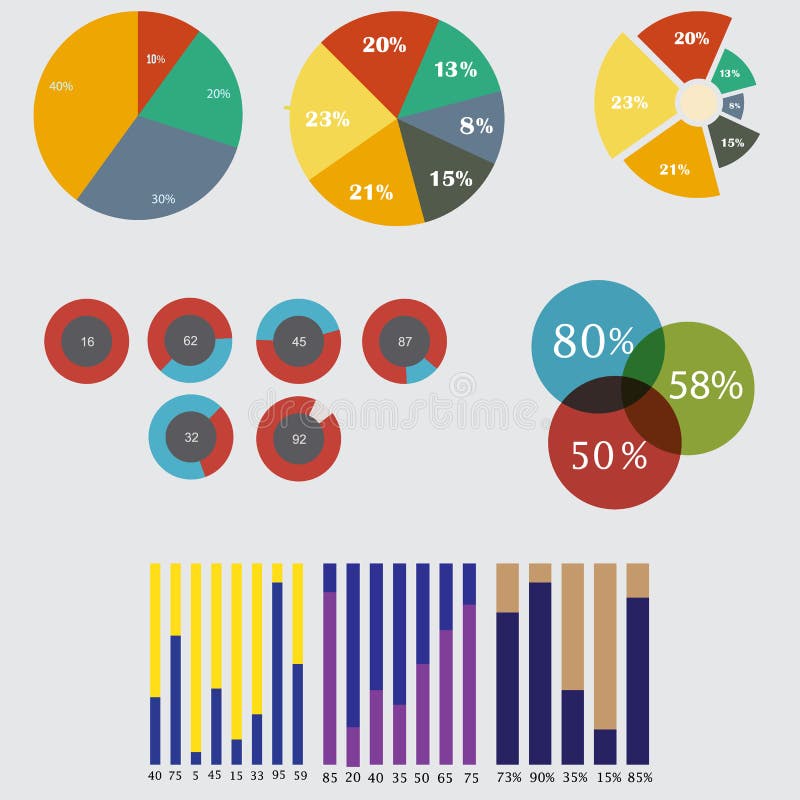 Business Diagrams and Graphics Stock Vector - Illustration of graphic ...