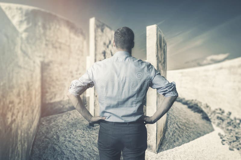 Business Difficulties and Challenges. Business Labirynths Stock Image ... Business Difficulties and Challenges. Business Labirynths Stock Image ...