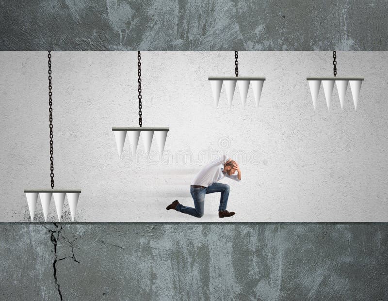 Difficulty in business stock image. Image of challenge - 30490169