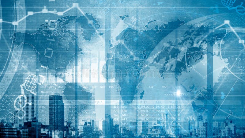Business Digital Background Stock Image - Image of marketing, media ...