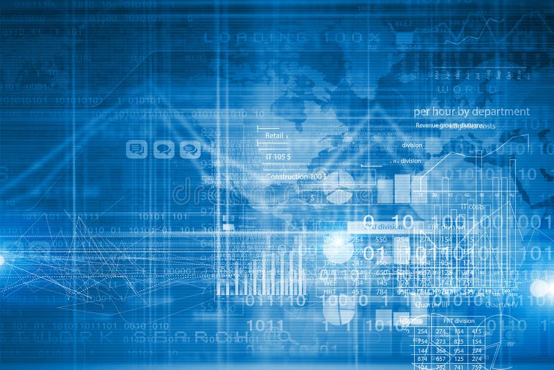 Business Digital Background Stock Photo - Image of panel, media: 60408242