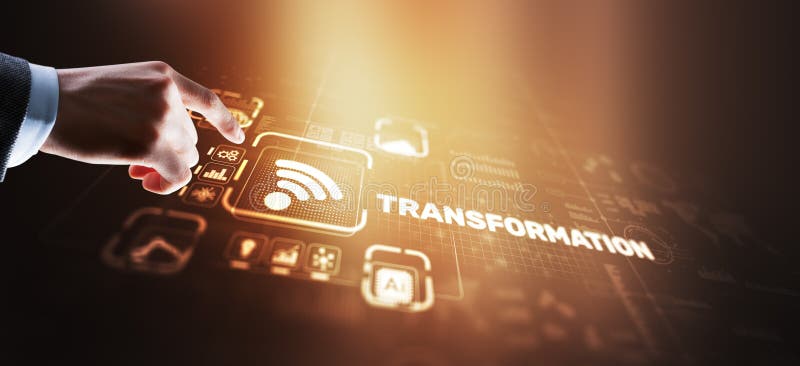 Business Digital Transformation. Future and Innovation Internet and ...