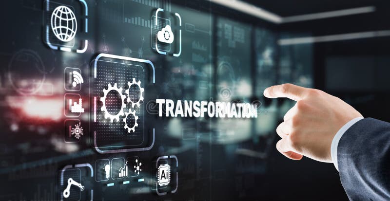 Business Digital Transformation. Future and Innovation Internet and ...