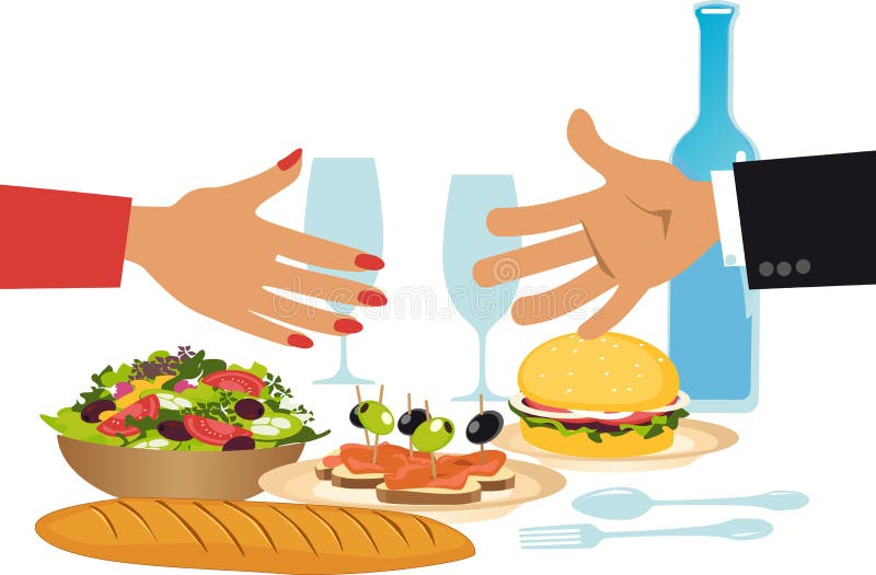 Business Meeting Office Concept Flat Cartoon Vector Illustration. Team ...