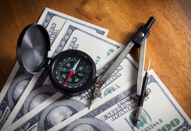 Business Direction for Money. Stock Photo - Image of paper, magnetic ...