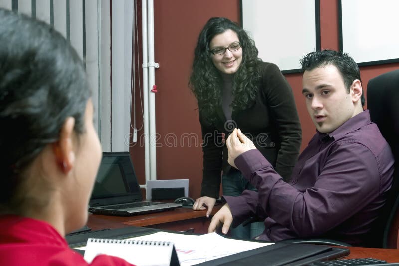 Business discussion stock image. Image of resolve, information - 1862227