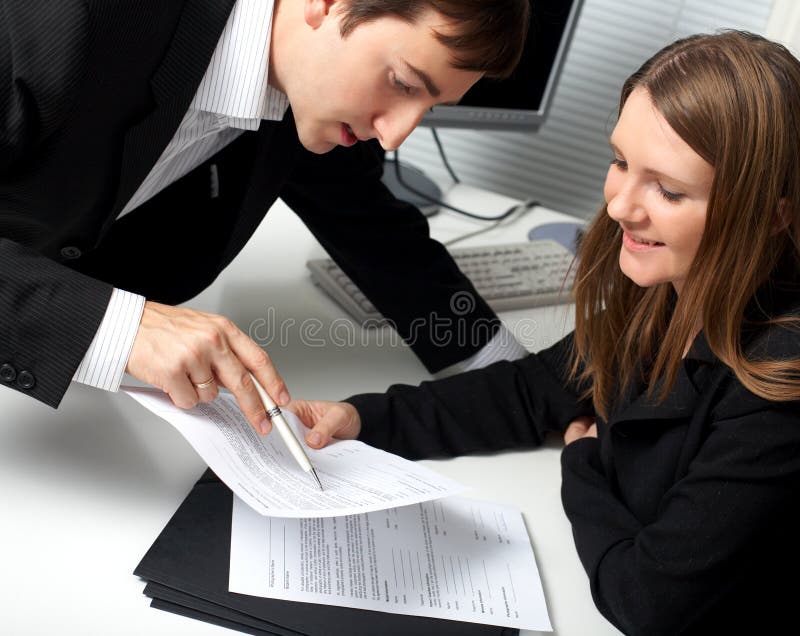 Business discussion stock photo. Image of leader, corporation - 3553018