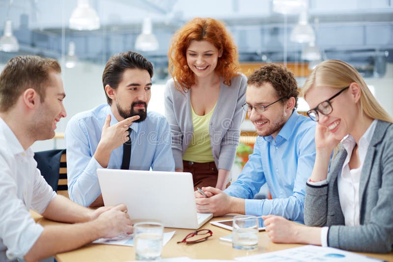 Business discussion stock image. Image of interacting - 57851817