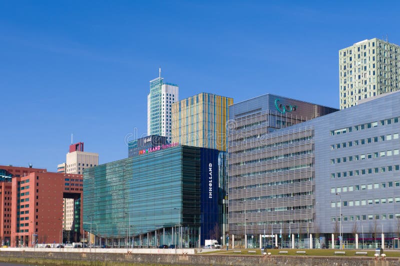 Business District in Istanbul Editorial Image - Image of cityscape ...