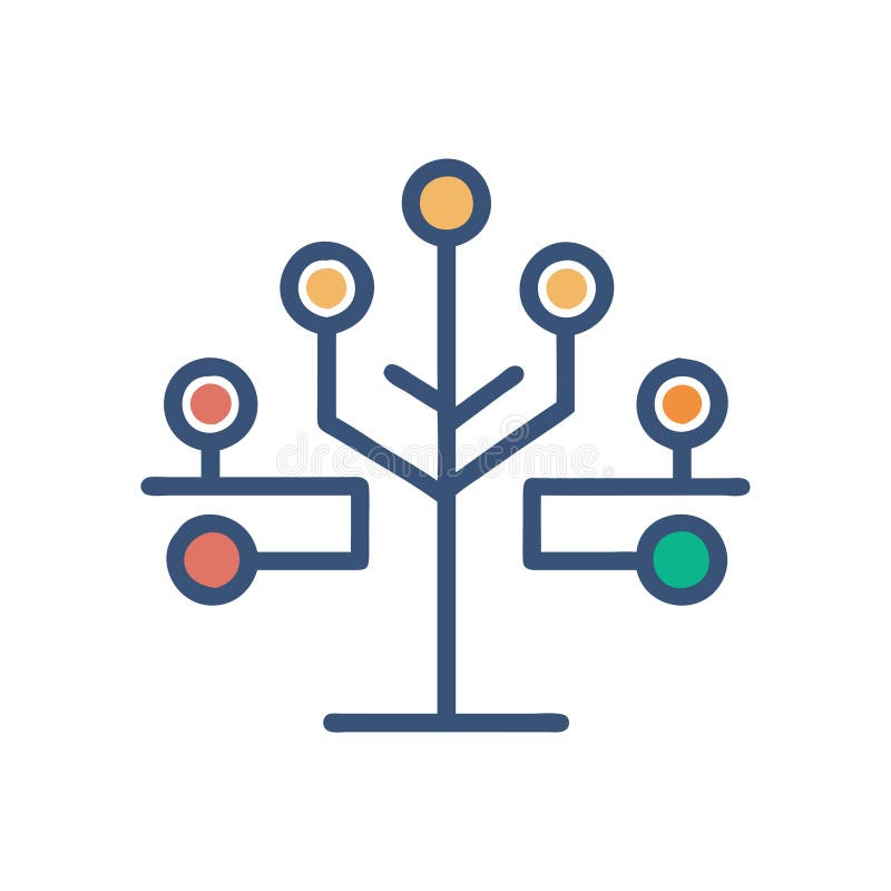 Business Diversification Strategy Icon Stock Vector - Illustration of ...