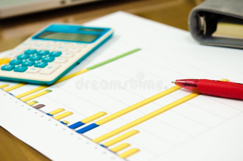 Business documents stock photo. Image of financial, data - 100434788