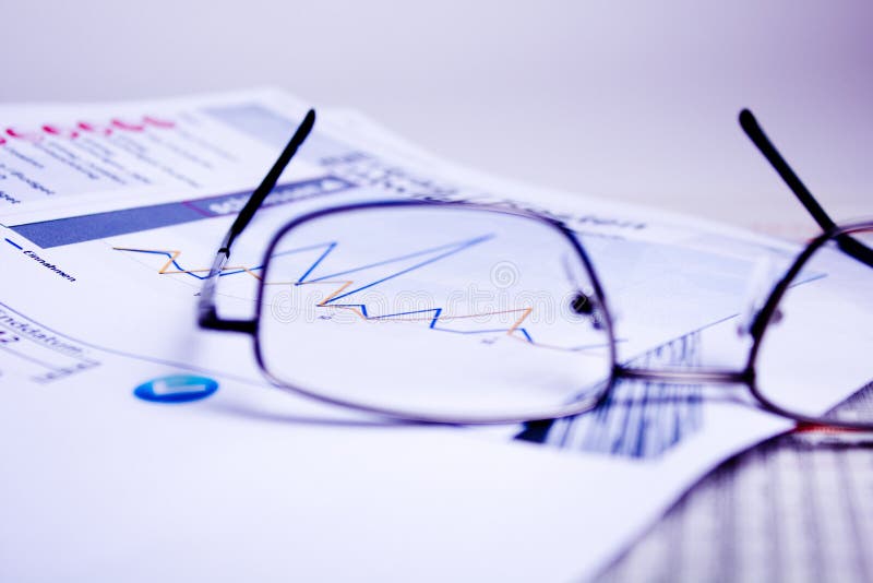 Business documents stock photo. Image of currency, diagram - 28772424