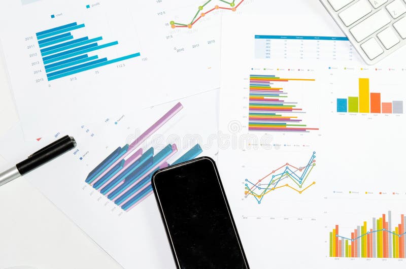 Business documents stock photo. Image of financial, paper - 34004898