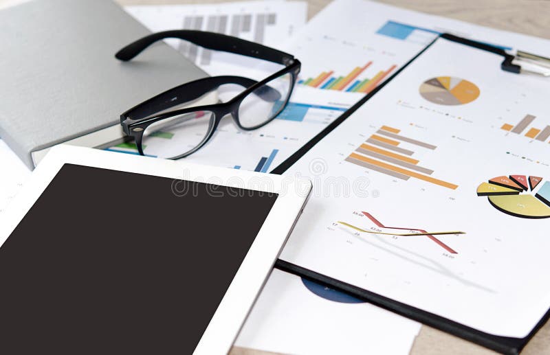 Business documents stock photo. Image of book, equipment - 43940156