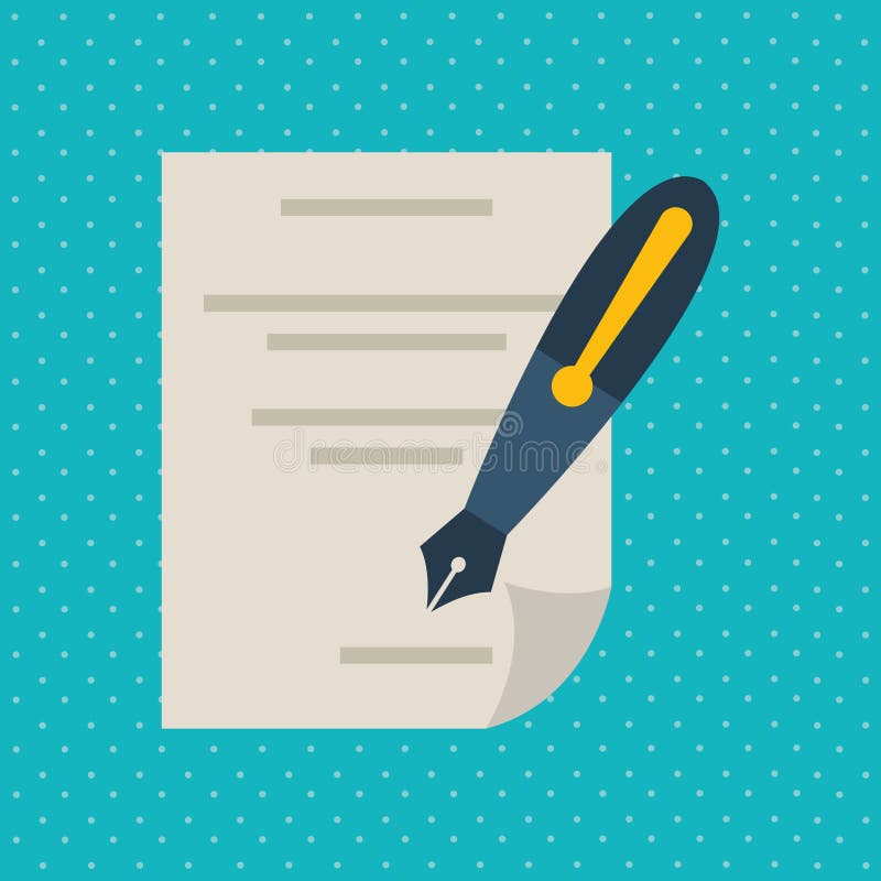 Business documents design stock illustration. Illustration of business ...