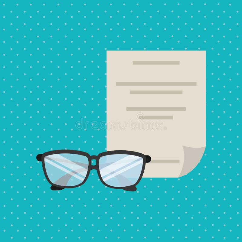 Business documents design stock illustration. Illustration of working ...