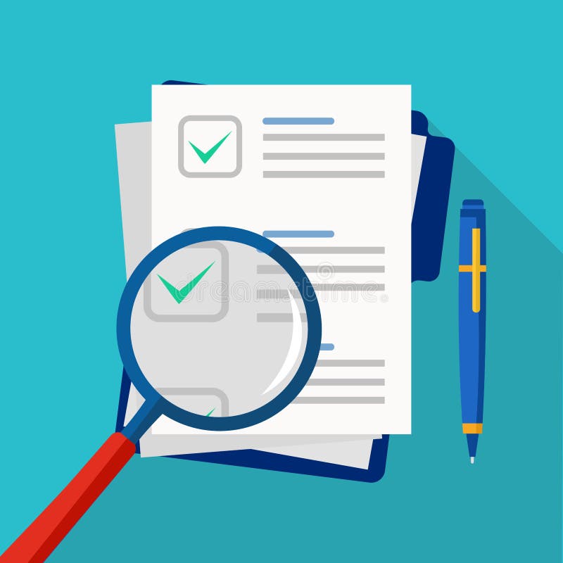 Business Documents and Magnifying Glass. Business Document Analysis and ... Business Documents and Magnifying Glass. Business Document Analysis and ...