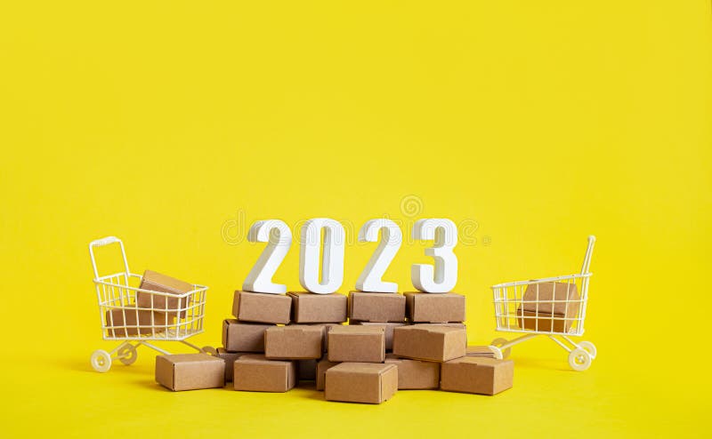 2023 Business Ecommerce or Export , Import Concepts with Text Number on ... 2023 Business Ecommerce or Export , Import Concepts with Text Number on ...
