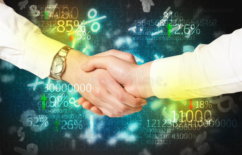 Economy handshake stock photo. Image of data, banking - 49022934