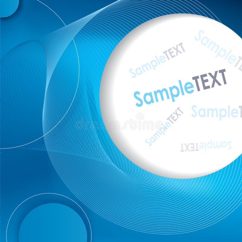 Business Elegant Blue Abstract Background Stock Vector - Illustration ...