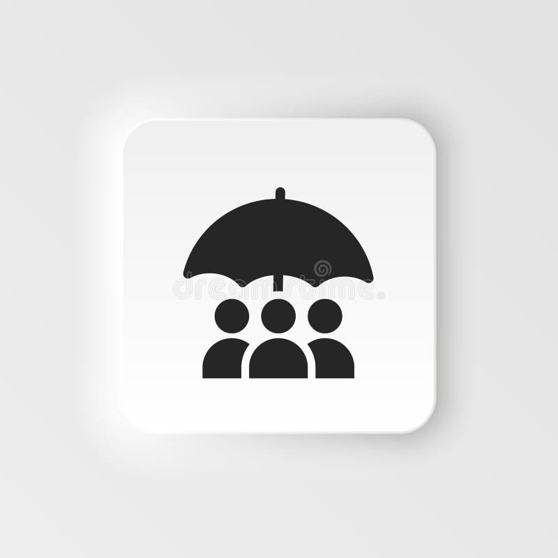 Business, Employee, Group, Insurance Icon - Vector. Insurance ...